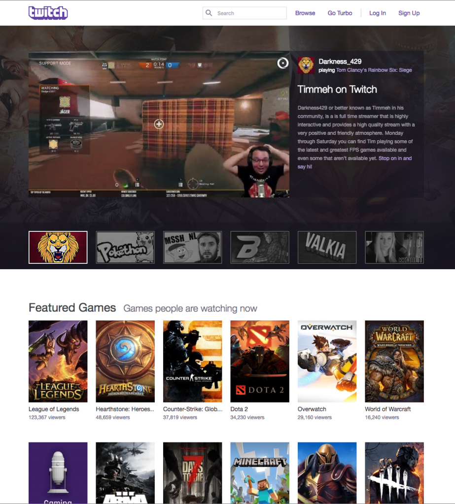 Shake Social - Twitch: social media meets computer gaming.